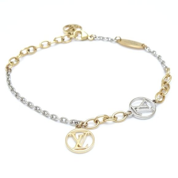 Louis Vuitton | Jewelry | Louis Vuitton Bracelet Logomania M6877 ...